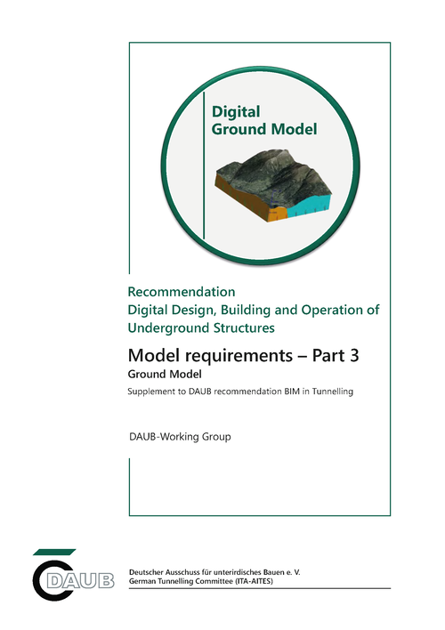 Recommendation "Digital Design, Building and Operation of Underground ...